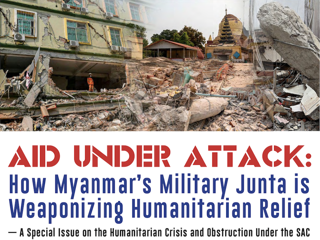 Aid Under Attack: How Myanmar’s Military Junta is Weaponizing ...