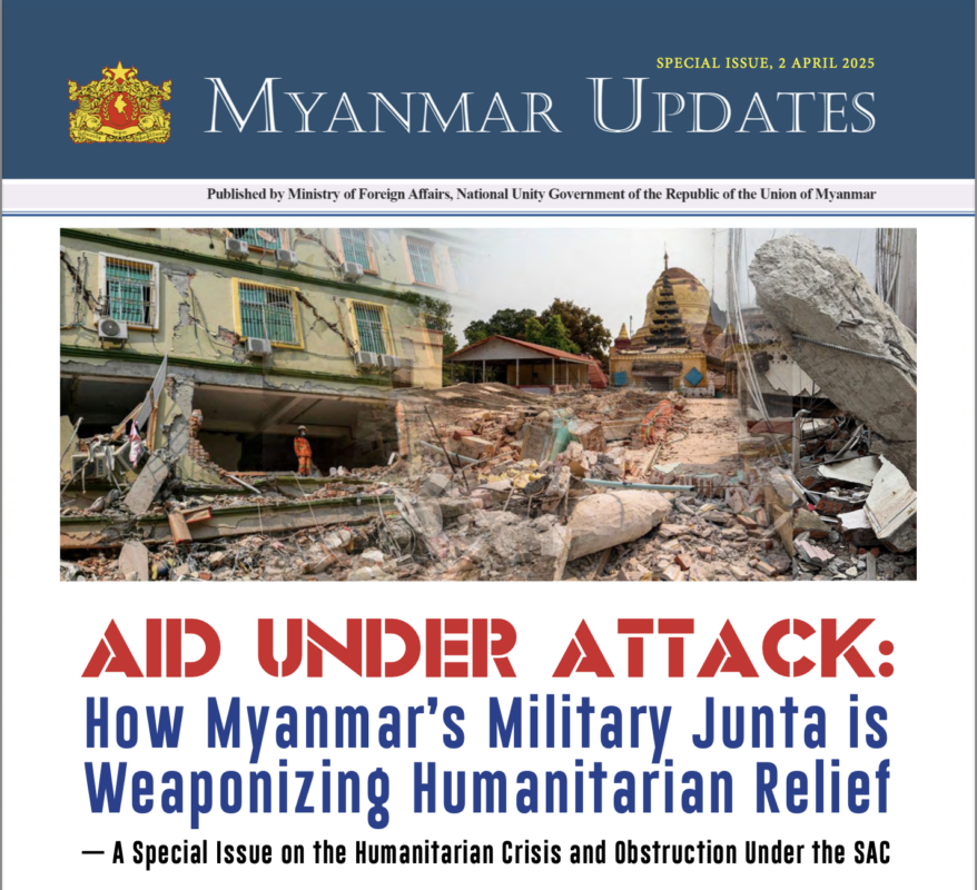 Aid Under Attack: How Myanmar’s Military Junta is Weaponizing ...